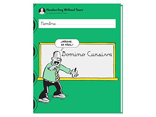 Learning Without Tears Domino Cursiva (Student Edition, Spanish)-Grade 5, Cursive, Letters, Words, Sentence & Paragraph Practice- for School and Home