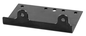 rugged ridge 61238.11 winch mounting plate, 2000-2500 lbs winch; utv