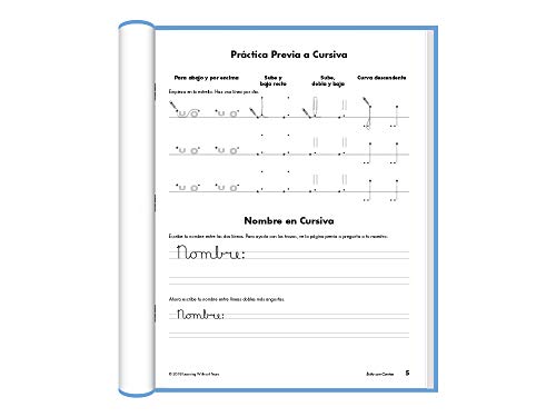 Learning Without Tears Éxito con Cursiva (Spanish)-Handwriting Without Tears-Grade 4, Cursive, Letters, Words, Sentence & Paragraph-School & Home use