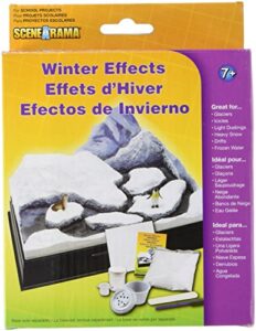 woodland scenics sp4123 winter effects diorama kit,multicolor