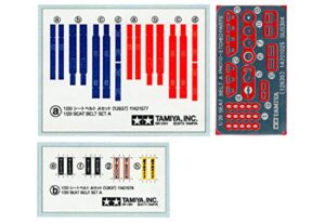 tamiya 300012637 – 1:20 racing belt set a