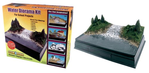 Woodland Scenics SP4113 Scene-A-Rama Water Diorama Kit, Multicolor