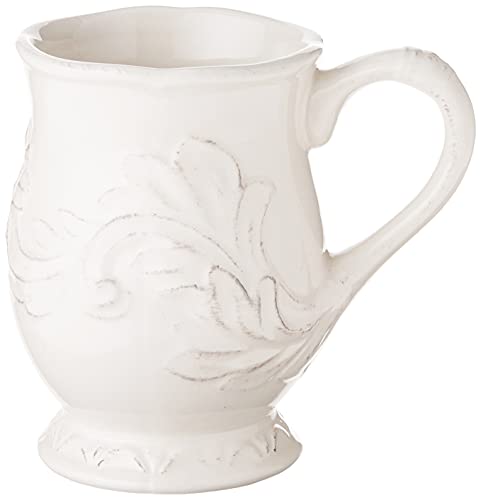 Certified International Firenze Ivory 16-Ounce Mug, Set of 4