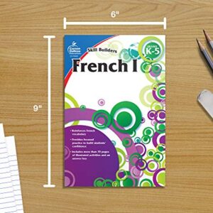 Carson Dellosa Skill Builders French I Workbook—Grades K-5 Vocabulary, Alphabet, Geography, Culture, With Word Searches and Activities for French Learning (80 pgs)