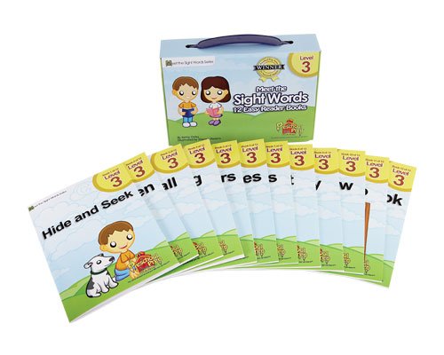 Meet the Sight Words - Level 3 - Easy Reader Books (boxed set of 12 books)