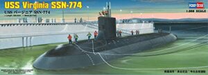 hobby boss uss virginia ssn-774 boat model building kit