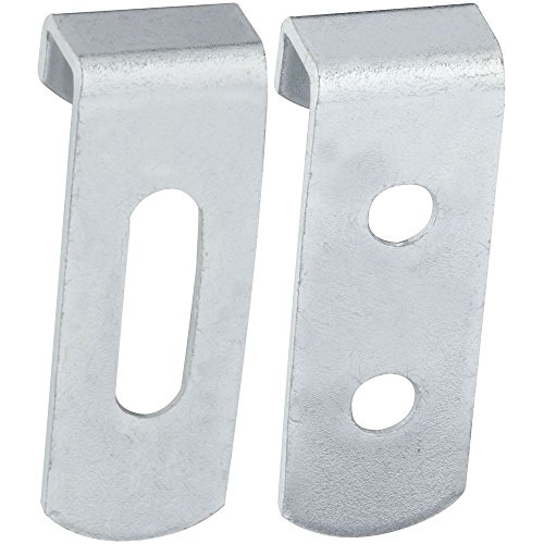 National Hardware N260-372 V2559 Hidden Mirror Holders in Zinc plated, 4 pack