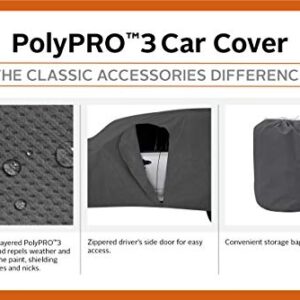 Classic Accessories Over Drive PolyPRO 3 Full-Size Sedan Cover, 191"-210"L