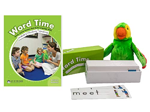 Learning Without Tears Word Time Get Set for School-Pre-K Multisensory Lessons-Oral Language, Vocabulary, Literacy, Language Skills-School or Home Use