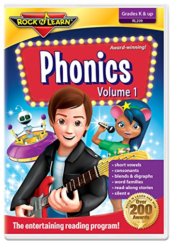 Phonics Volume 1 DVD by Rock 'N Learn