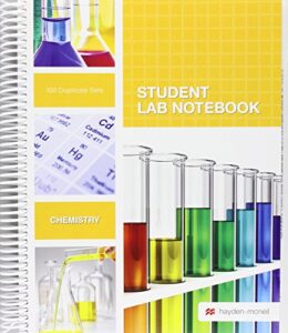 student lab notebook: 100 spiral bound duplicate pages(package may vary)