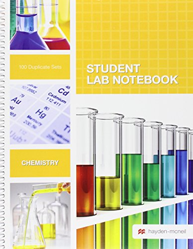 Student Lab Notebook: 100 Spiral Bound duplicate pages(Package may vary)