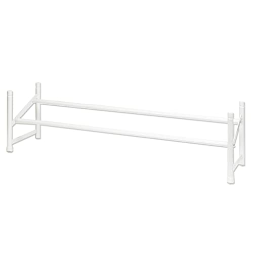 ClosetMaid 8111 Stack and Expand Shoe Rack, White