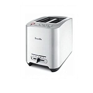 Breville BTA820XL Die-Cast 2-Slice Smart Toaster, Brushed Stainless Steel