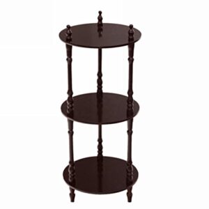 Frenchi 3 Tier shelves in Cherry Finish