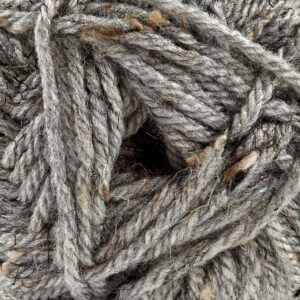 (1 skein) lion brand yarn vanna’s choice yarn, grey marble