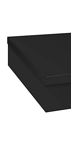 Pioneer Jumbo Scrapbook Storage Box, Black, 14.75 Inch x 13 Inch x 3.75 Inch