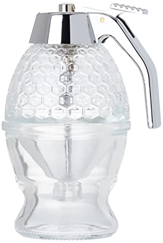 Fox Run Syrup Dispenser Honey, 1 Count (Pack of 1), Clear