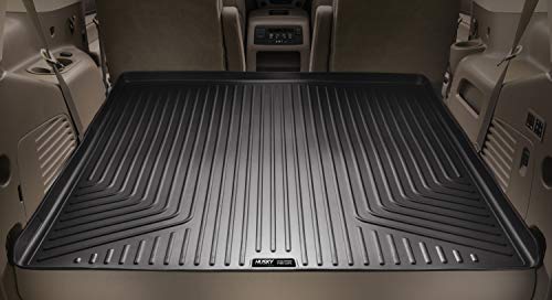 Husky Liners | Weatherbeater Series | Cargo Liner - Black | 28811 | Fits 2011-2015 Kia Sorento w/ 3rd Row Seats 1 Pcs