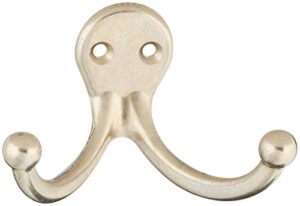 stanley hardware s750-046 4030 double prong robe hook in nickel