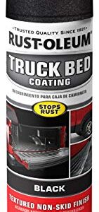 Rust-Oleum 248914 Truck Bed Coating Spray, 15 oz, Black, 15 Ounce (Pack of 1)