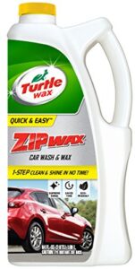 turtle wax t-79 zip wax liquid car wash and wax. 64 oz.