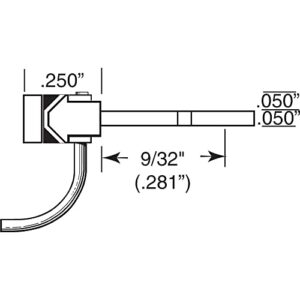 HO #5 Coupler, 9/32" Center (20pr)