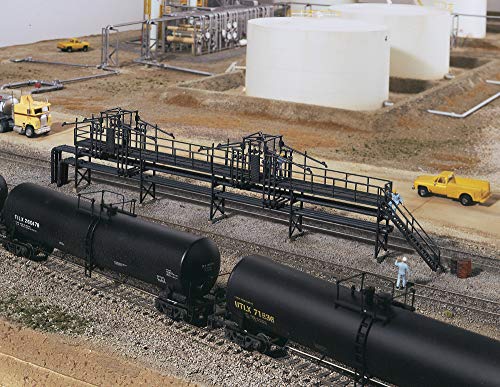 Walthers Cornerstone HO Scale Model Oil Loading Platform, 8