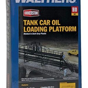 Walthers Cornerstone HO Scale Model Oil Loading Platform, 8