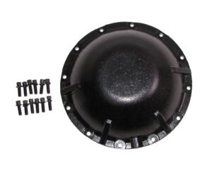 rugged ridge 16595.20 differential cover, heavy duty, amc 20 , black