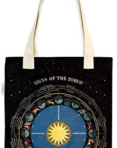 Cavallini Papers & Co. Zodiac Chart Tote Bag, Multi