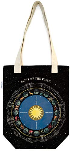 Cavallini Papers & Co. Zodiac Chart Tote Bag, Multi