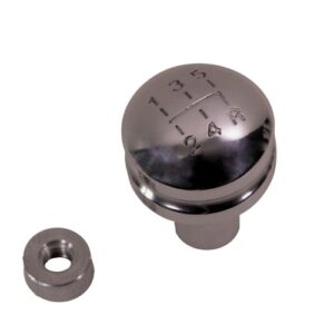 rugged ridge 11420.22 transmission shift knob, 5-speed manual, billet aluminum; 80-95 cj/yj