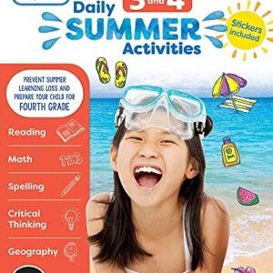 Evan-Moor Daily Summer Activities, Grade 3-4