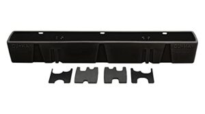 du-ha behind-the-seat storage fits 99-07 chevrolet/gmc silverado/sierra regular cab, black, part #10026