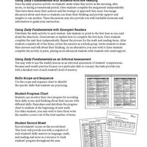 Evan-Moor Daily Fundamentals, Grade 1