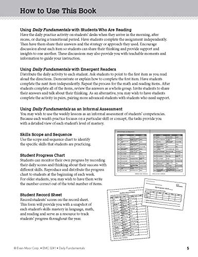 Evan-Moor Daily Fundamentals, Grade 1