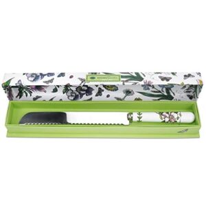 portmeirion – botanic garden collection – 13.25″ bread knife – hand wash only