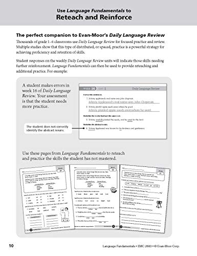 Evan-Moor Language Fundamentals, Grade 3