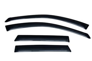 auto ventshade [avs] ventvisor / rain guards | outside mount, smoke color, 4 pc | 94921 | fits 2003 – 2007 nissan murano