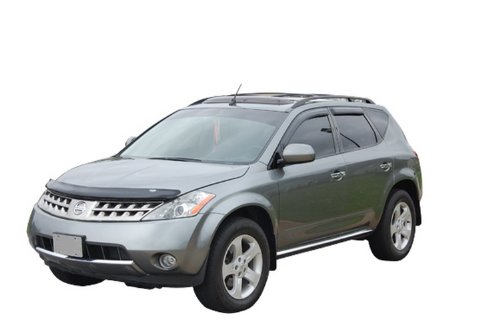 Auto Ventshade [AVS] Ventvisor / Rain Guards | Outside Mount, Smoke Color, 4 pc | 94921 | Fits 2003 - 2007 Nissan Murano