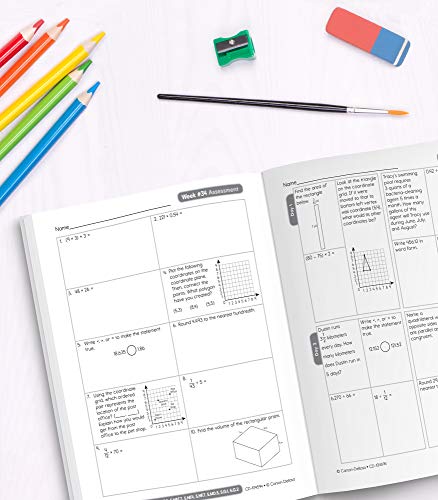 Carson Dellosa | Common Core Math 4 Today Workbook | 5th Grade, 96pgs (Common Core 4 Today)