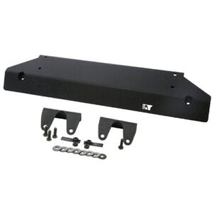 rugged ridge 18003.30 skid plate, steering components; 07-18 jeep wrangler jk , black