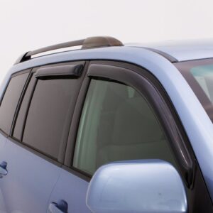 Auto Ventshade [AVS] Ventvisor / Rain Guards | Outside Mount, Smoke Color, 4 pc | 94910 | Fits 2003 - 2007 Kia Sorento