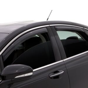 Auto Ventshade [AVS] In-Channel Ventvisor / Rain Guards | Smoke Color, 4 pc | 194065 | Fits 2008 - 2014 Dodge Avenger