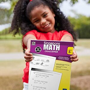 Singapore Math Challenge 3rd Grade Workbooks, Singapore Math Grade 3 and Up, Working Backwards, Patterns, Subtraction, and Multiplication Workbook, 3rd Grade Math Classroom or Homeschool Curriculum