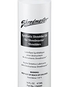 GBC Shredder Oil, 16 oz., .473ml Bottle for use with GBC ShredMaster Shredders (1760049)