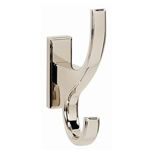 alno a7599-pn arch modern robe hooks, polished nickel