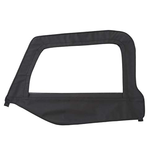 Smittybilt Replacement Soft Top with Tinted Windows and Upper Door Skins (Black Diamond) - 9970235