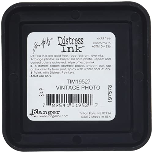 Ranger DIS-19527 Tim Holtz Distress Ink Pad, Vintage Photo